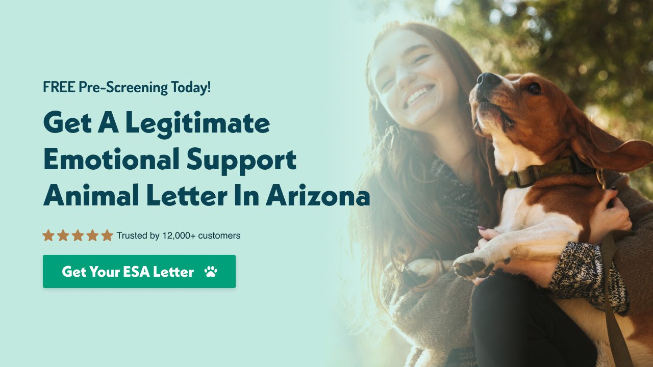Get your Emotional Support Animal Letter in Arizona | ESA Pet